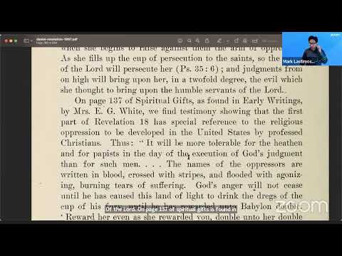 REVELATION 18:4-8 COMMENTS from URIAH SMITH, Pioneer SDA NON TRINITARIAN BOOK 1897 | Mark Lastimoso