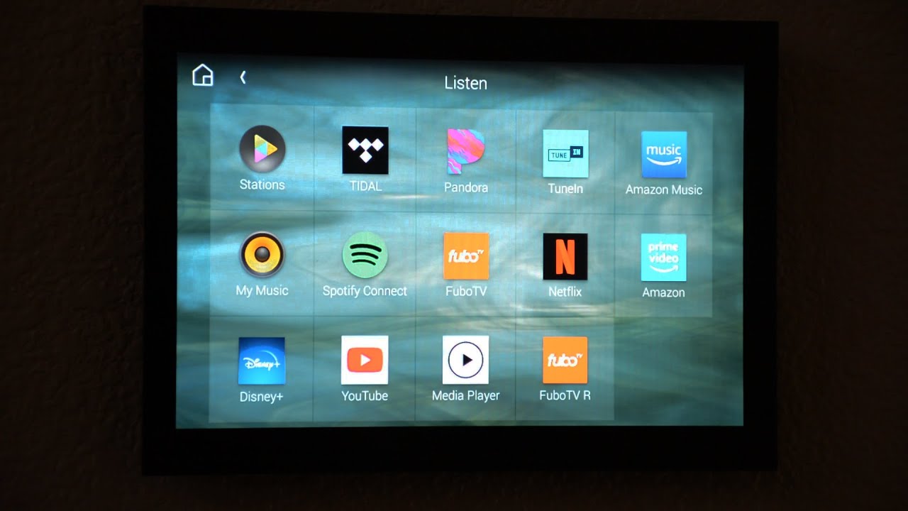 iWave Denver Control4 T3 Touchscreen