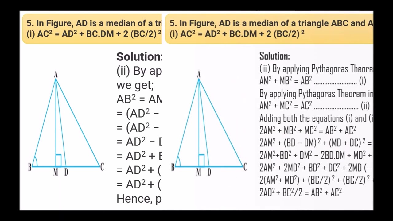 NCERT solutions for class 10  Chapter 6 – Triangles Exercise 6.6