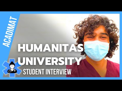 Humanitas Medicine in English - Student Interview with @EmilianoRuizAyala