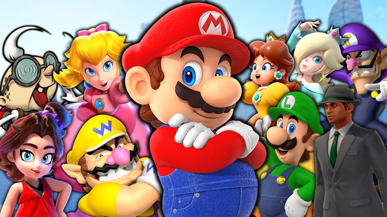 Every Single Human in the Mario Universe