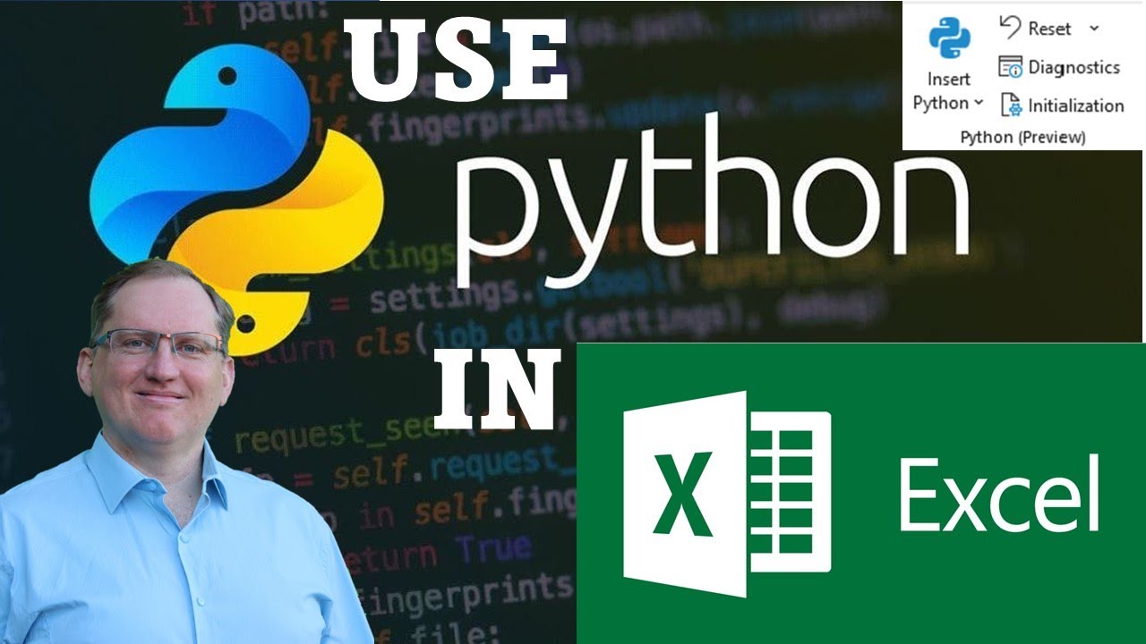 How to access Python in Excel + some basic examples