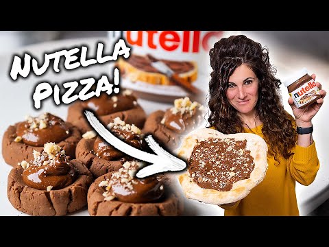 How Italians Cook with NUTELLA | Homemade Hazelnut Spread & Nutella Dessert Recipes