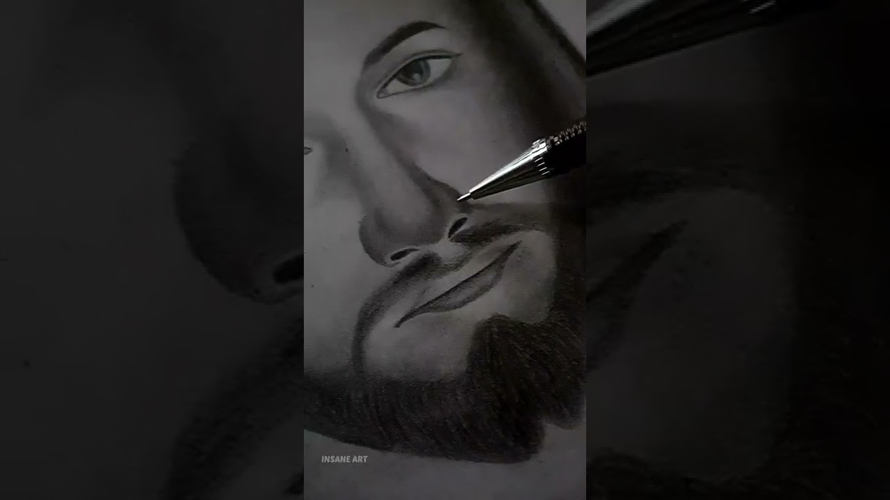 Pencil Drawing of Jesus Christ | INSANE ART