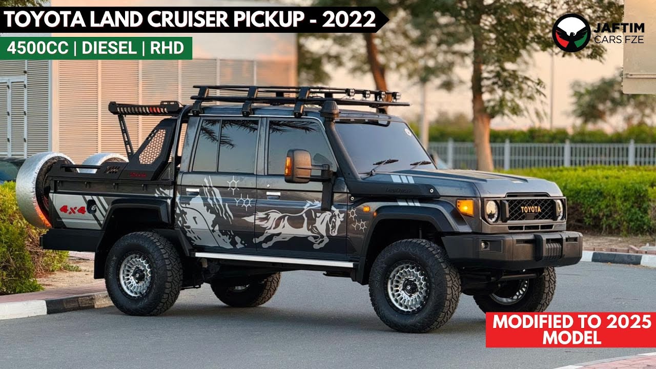 Used Toyota Land Cruiser Pick Up MODIFIED TO 2025 MODEL | MANUAL ...