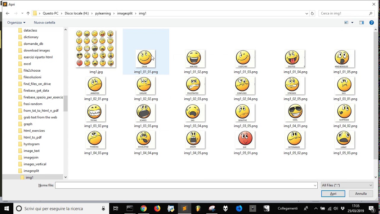 Split images easily with Python