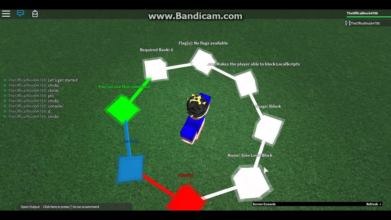 Roblox Script Builder (Admin Script)