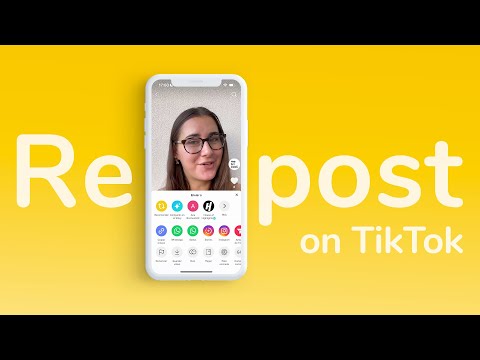 How to repost a video on TikTok 🔁