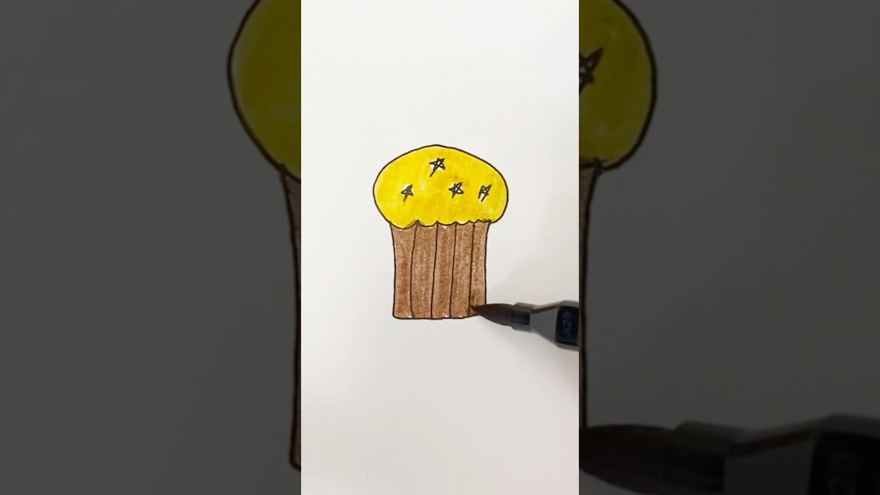#colors #coloring #draw #drawing #fun #cupcake