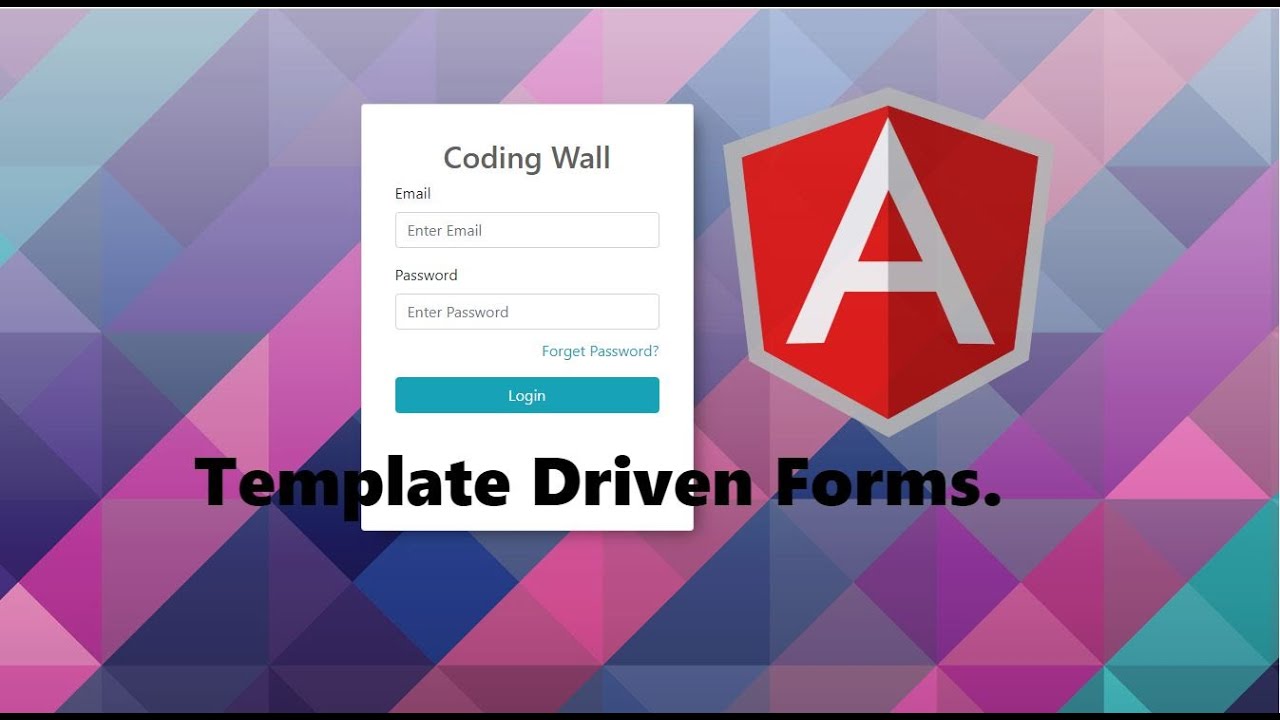 Forms in Angular 2+ - Template Driven forms tutorial  | #angular #template #driven #form