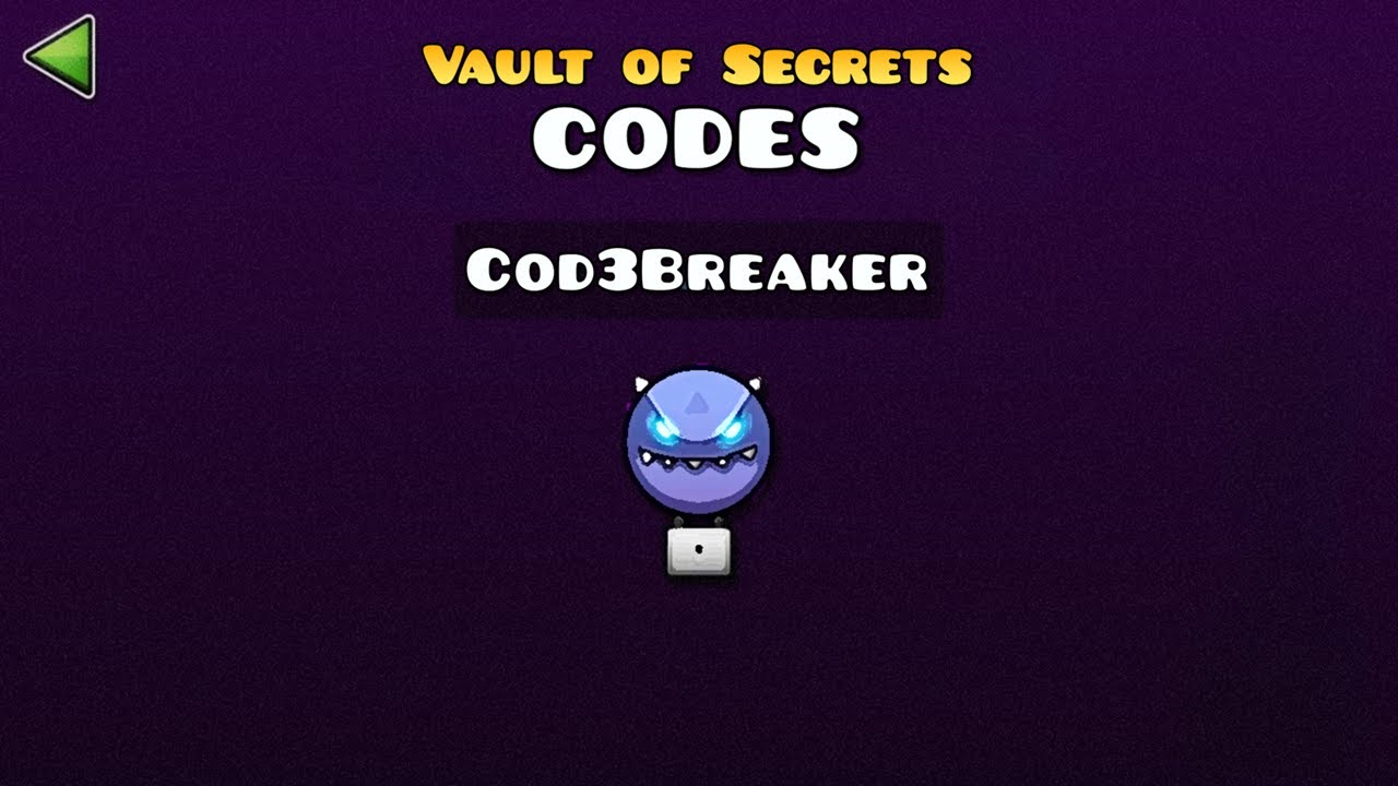 How to solve Cod3breaker in Vault of Secrets | Geometry Dash
