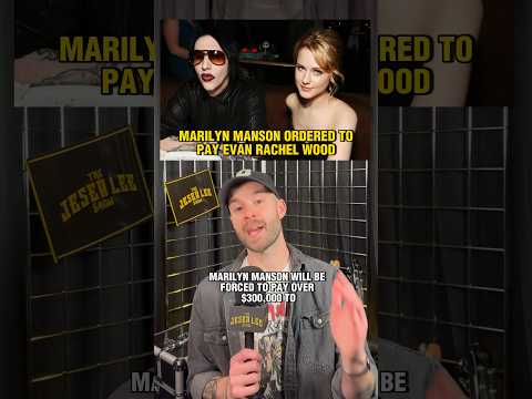 Marilyn Manson ordered to pay Evan Rachel Wood’a legal fees