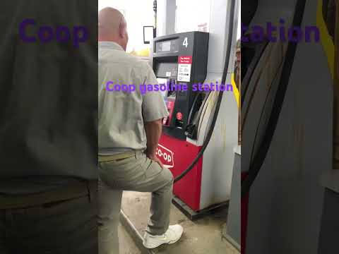 Alberta coop gasoline station