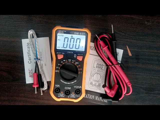 Digital Multimeter - HTC DM83T Digital Multimeter Wholesale Trader from ...