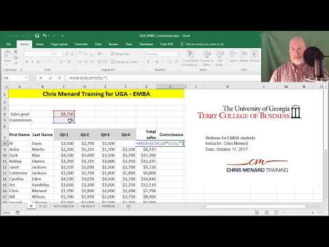 Advanced VLookup with nested functions by Chris Menard