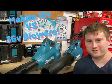 Makita 18v VS 36v Blowers | Quick Comparison and Buying Guide! XBU03 VS XBU02