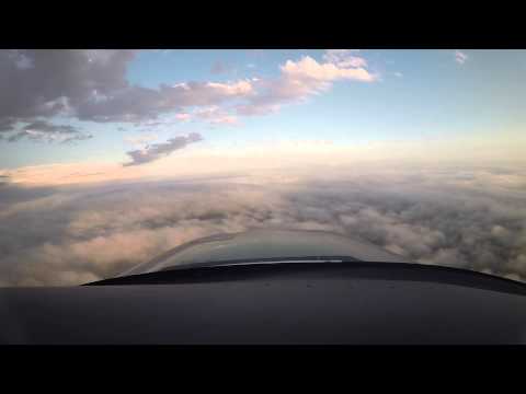 Hi-speed Landing at HPN, White Plains at Mins on the GPS RNAV 16