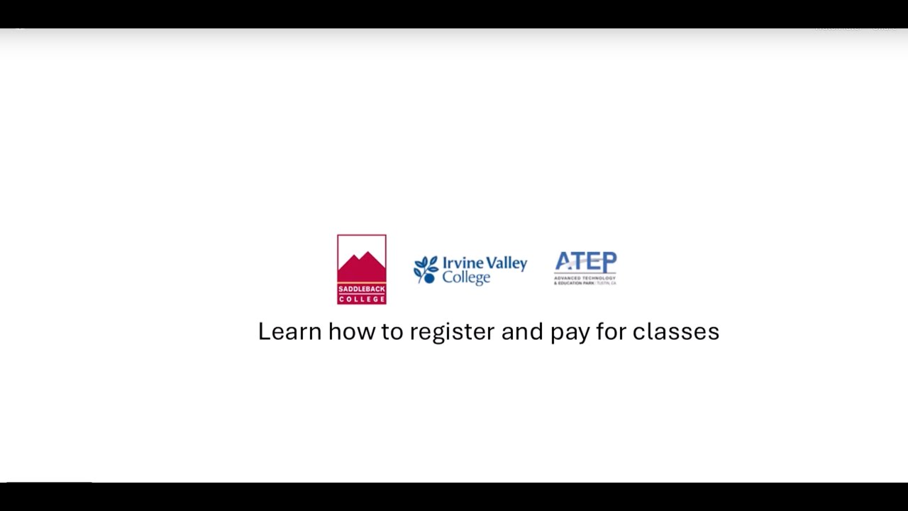 Learn to Register and Pay
