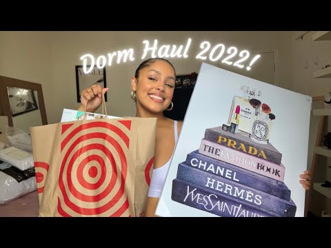 COLLEGE DORM HAUL 2022 ♡ | Marshall’s, Target, At Home, Burlington & more!