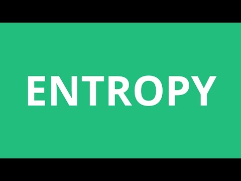 How To Pronounce Entropy - Pronunciation Academy