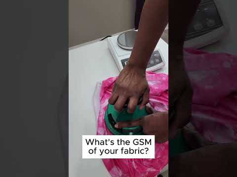 GSM of Fabric Explained: Easy Way to Measure Fabric Weight!
