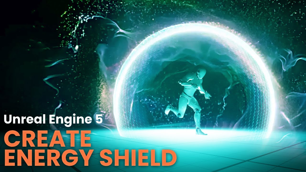 Easy Energy Shield Tutorial For Unreal Engine 5 Beginners!