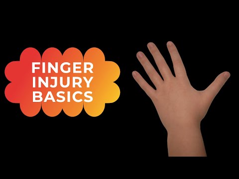 Finger injury basics. Know the terms to describe finger injuries.