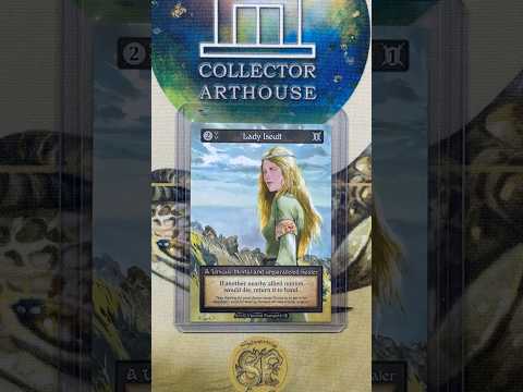 Lady Iseult Sorcery TCG Artist Proof by Vincent Pompetti #collectorarthouse #sorcerytcg