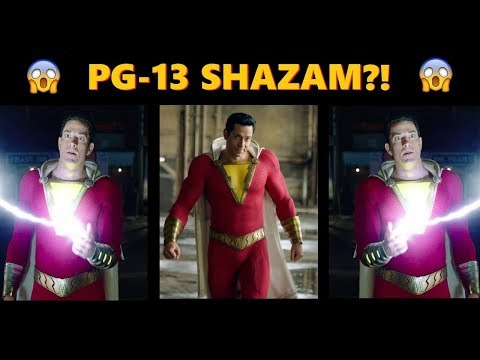 SHAZAM IS RATED PG-13| BUT WHY?