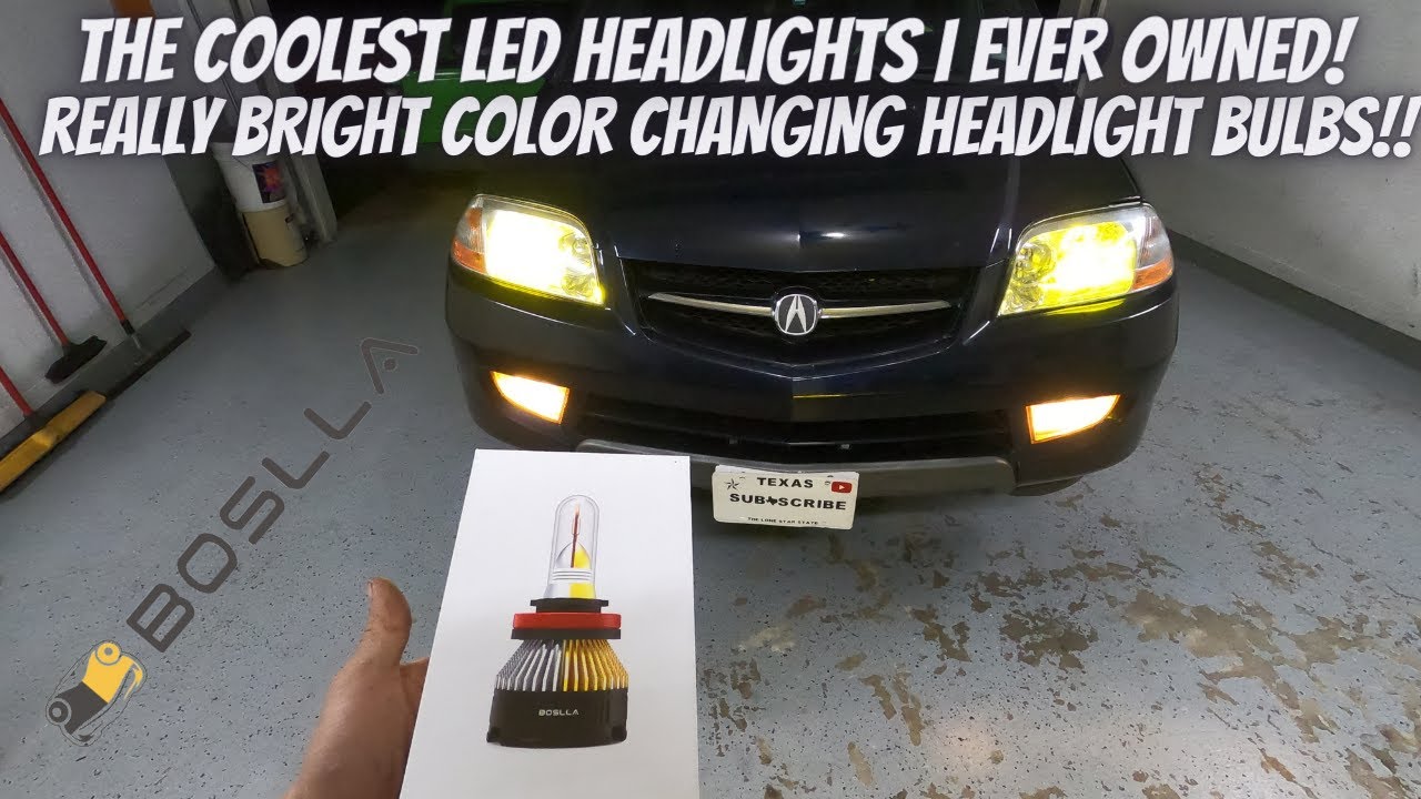 Boslla L.E.D Color Changing Headlight Bulbs Review (CHECK IT OUT!)