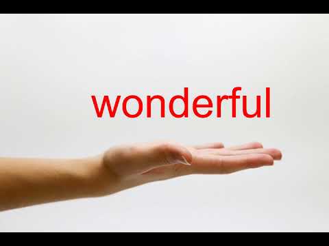 How to Pronounce wonderful - American English