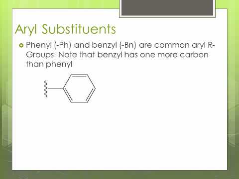 Introduction to R-Groups/Substituents