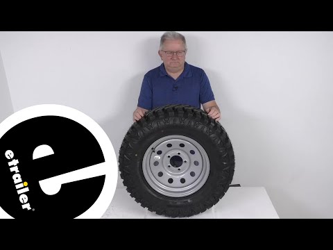 etrailer | Review of Taskmaster Trailer Tires and Wheels - Off Road Tire with Wheel - TA75RR