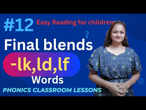 #day12/Final blends lk,lf,ld words/ending consonants #levelupphonics