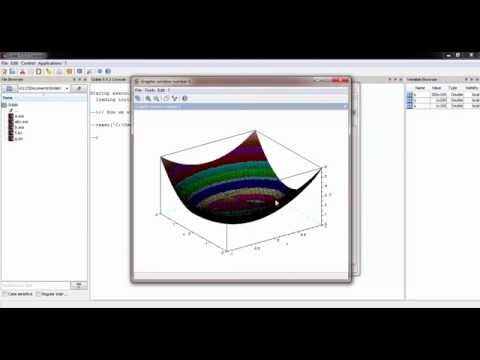 Scilab Tutorial For beginners : 3D plots