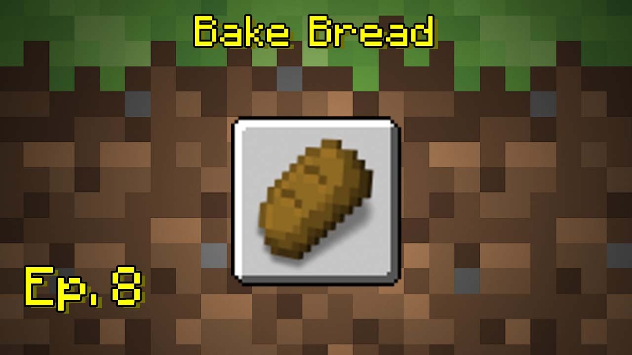 Minecraft Bedrock Achievement Tutorial #8: Bake Bread
