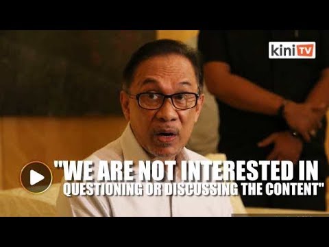 PKR will not call Azmin over sex video, says Anwar