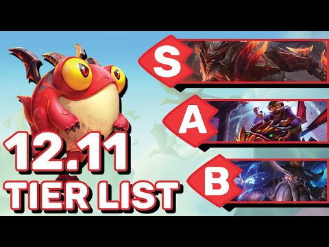 My Strategy & Tierlist For Climbing Patch 12.11 | TFT Guide Teamfight Tactics