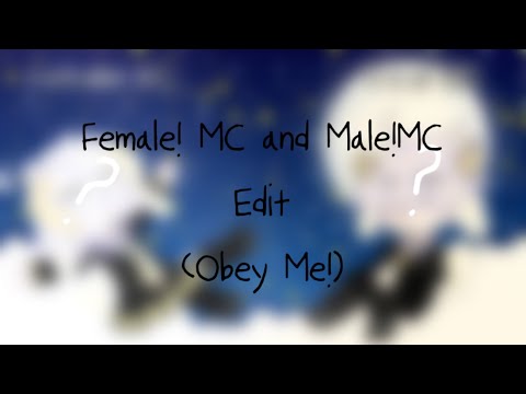 Female! MC and Male! MC Speededit | Obey Me! | Plushie/Sheep Version | dango