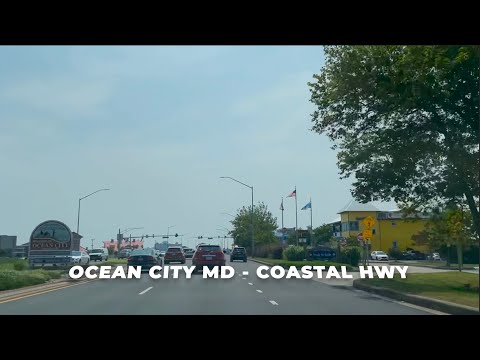 Ocean City Coastal Highway POV Northbound/Southbound
