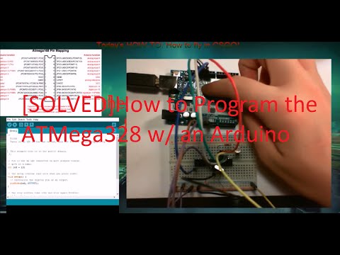 [SOLVED] Program an ATMega328P-PU w/ An Arduino UNO