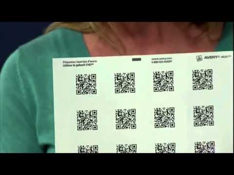 Avery Square Labels