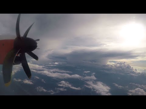 FULL FLIGHT Austrian Airlines Dash 8 from Graz to Dusseldorf | OS203