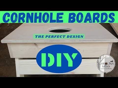 How To Make DIY Cornhole Boards with Cut List!