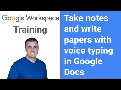 Take notes & write papers with voice typing in Google Docs #63