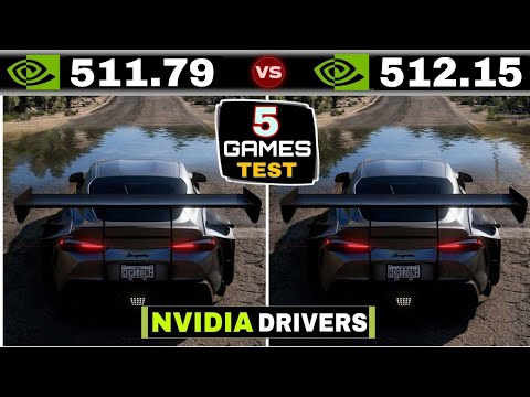 Nvidia Drivers (511.79 vs 512.15) | Nvidia 512.15 New Update | GTX 1050 ti