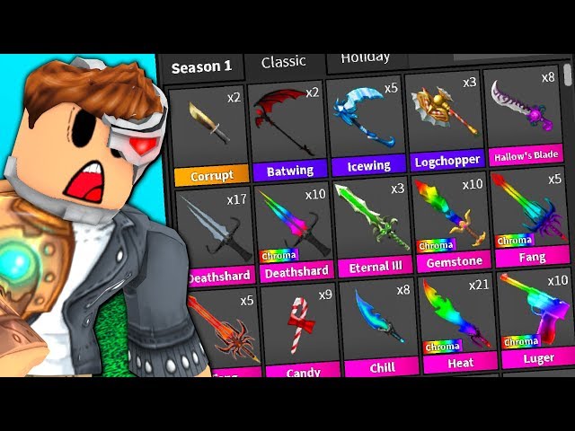 Best knife in Roblox Mystery Murder 2
