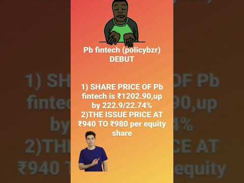 PB fintech Ltd || up by 222.9/22.74% || #PBfintech # stockmarket #sharemarket #thelightsfly