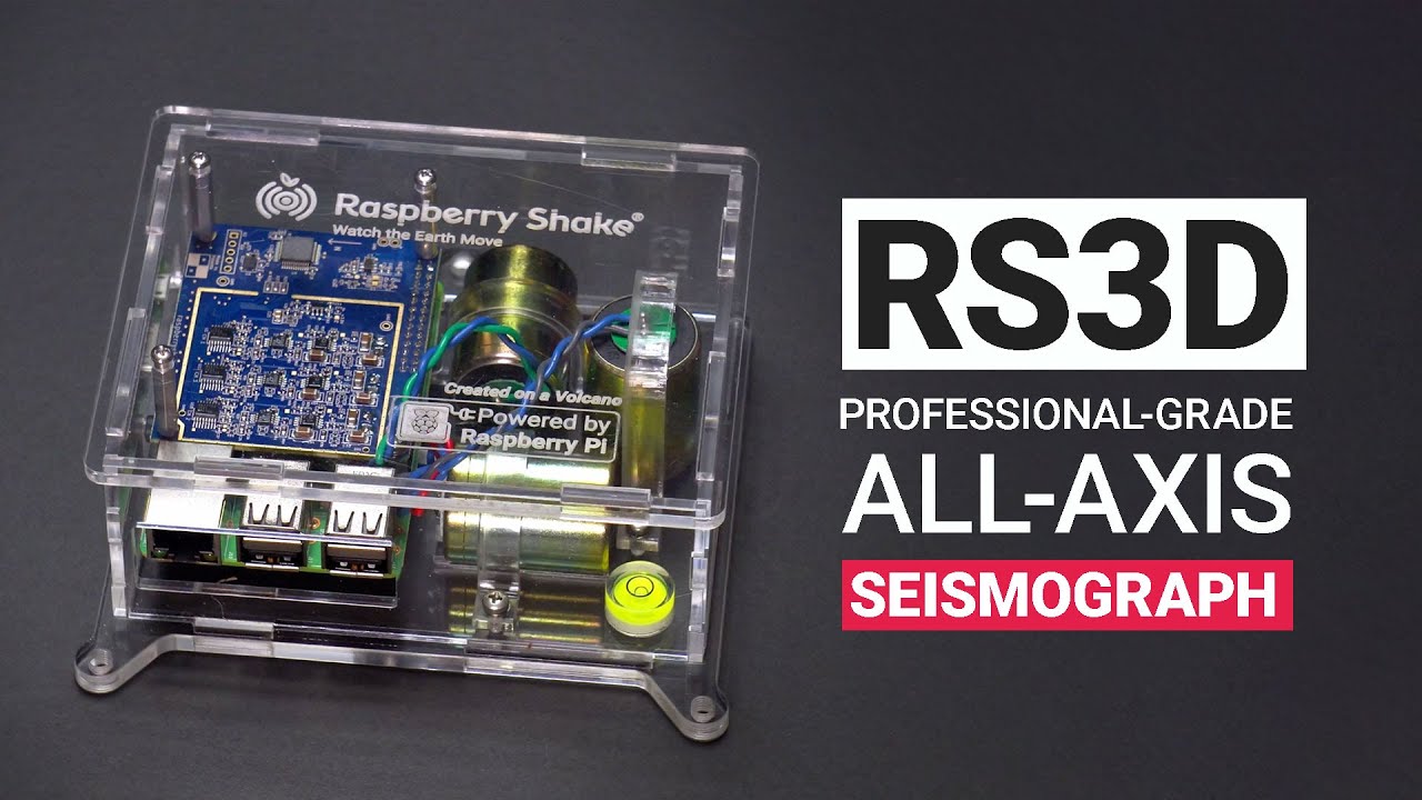 Meet the RS3D - Announcements - Raspberry Shake