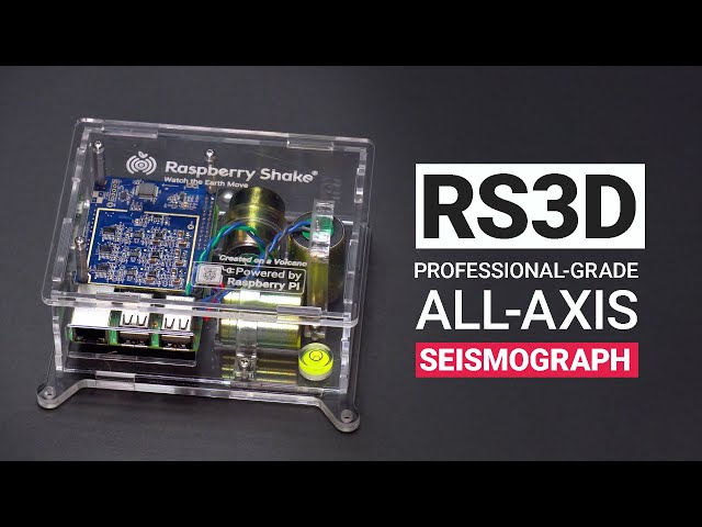 Seismograph - RS 3D Vertical and Lateral Motion Seismograph Service ...